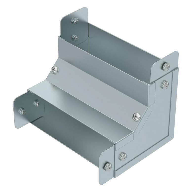 Trunking Pre Galvanised 90 Degree Internal Cover Bend | Trench