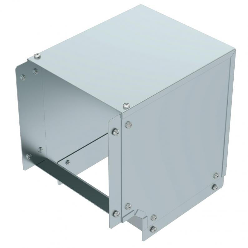 Trunking Pre Galvanised 90 Degree External Cover Bend | Trench