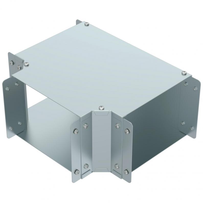 Trunking Pre Galvanised Tee Top Cover | Trench